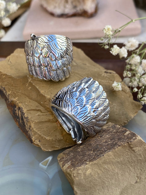 Silver Wing Ring – Studio BB Designs